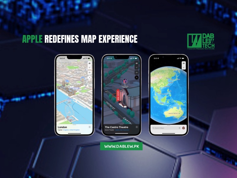 Apple Redefines Map Experience - Dab Lew Tech