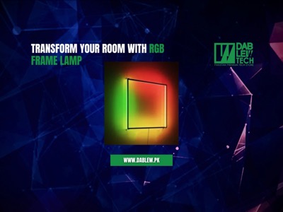 Transform Your Room With RGB Frame Lamp - Dab Lew Tech