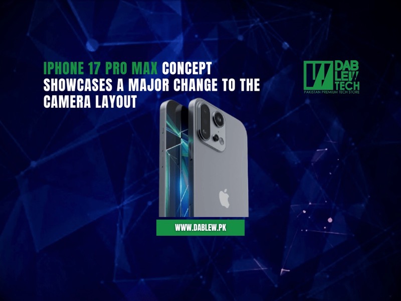 IPhone 17 Pro Max Concept showcases a major change to the Camera Layout ...