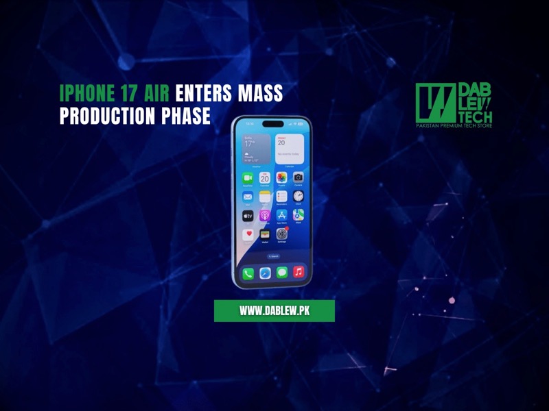 IPhone 17 Air Enters Mass Production Phase - Dab Lew Tech