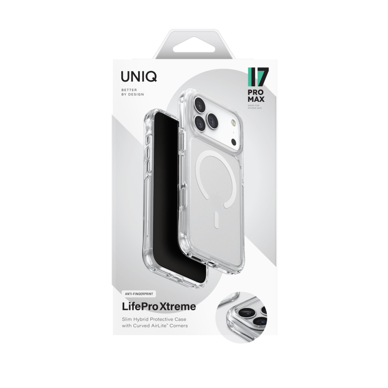 Uniq iPhone 17 Pro MAX LifePro Xtreme Series Phone Case with MagSafe