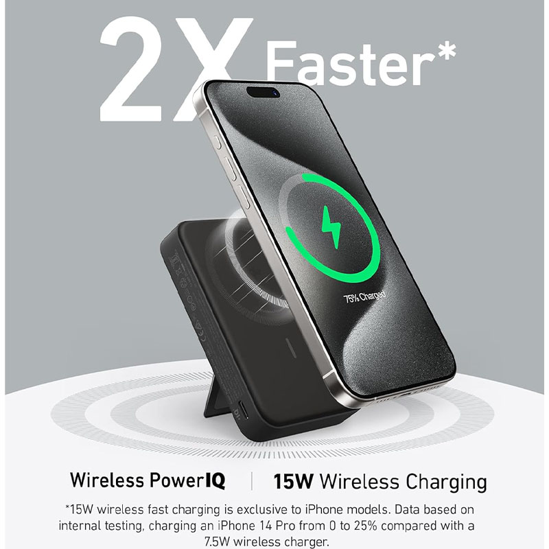 Anker MagGo 10,000mAh Qi2 Certified Power Bank in Pakistan