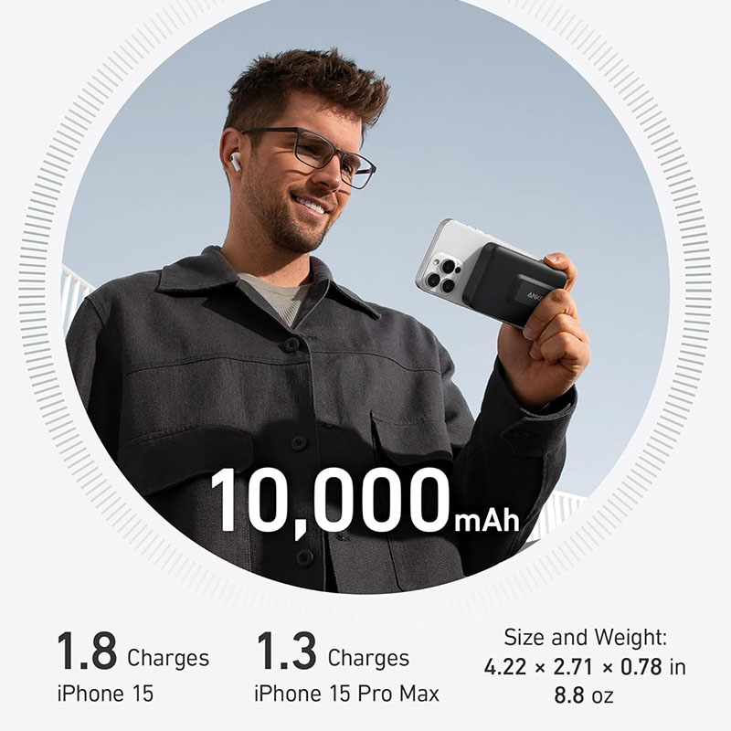 Anker MagGo 10,000mAh Qi2 Certified Power Bank in Pakistan