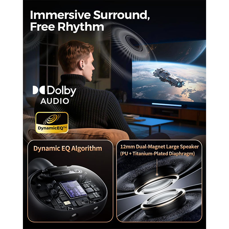 SoundPEATS Clip1 Advanced Open Ear Earbuds in Pakistan