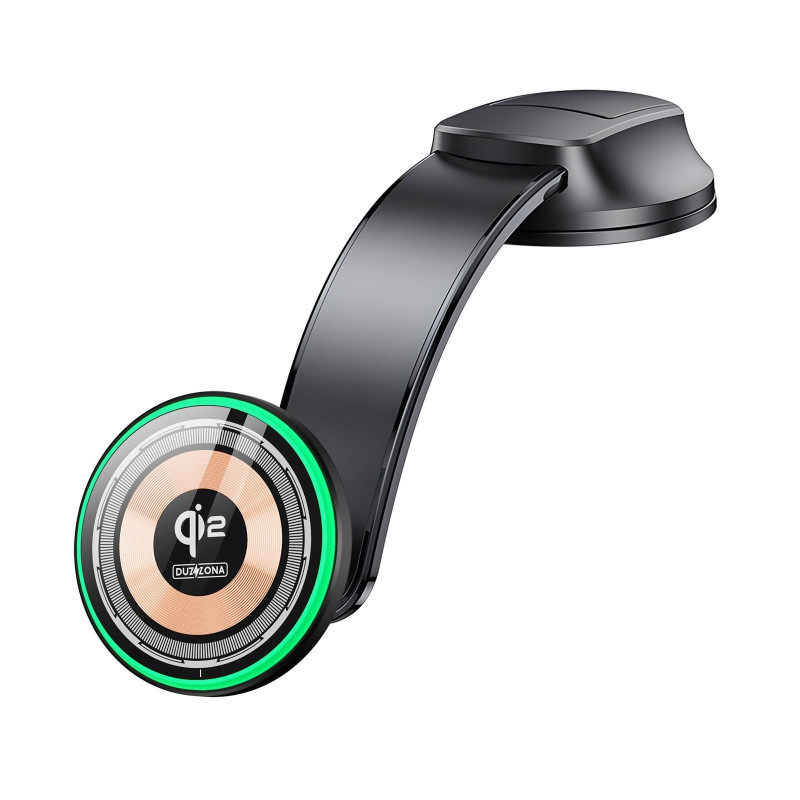 Duzzona V5 Pro Qi2 15W Magnetic Car Charger - Fast Charging Mount
