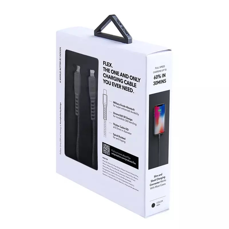UNIQ FLEX USB-C TO Lightning Xtreme360 Cable in Pakistan